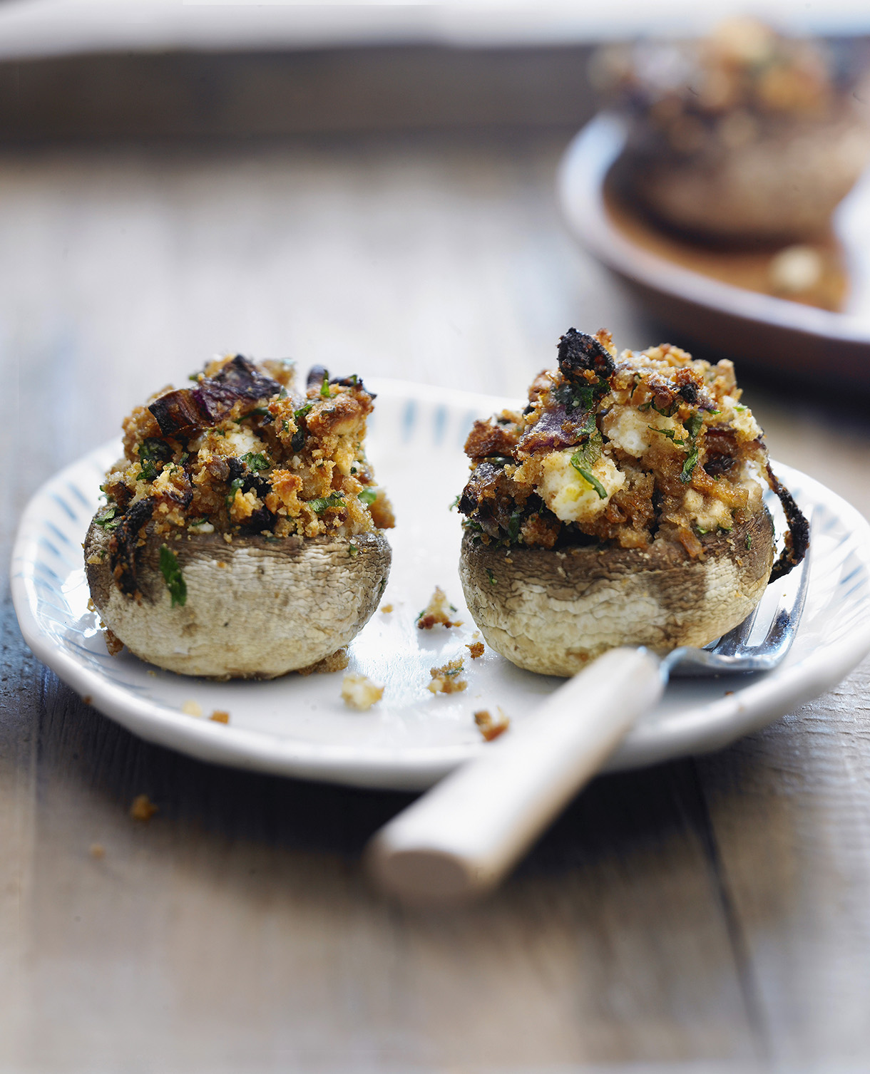 Recette de champignons farcis - Amalgastro