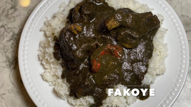 Comment faire le fakoye sauce malienne - Amalgastro
